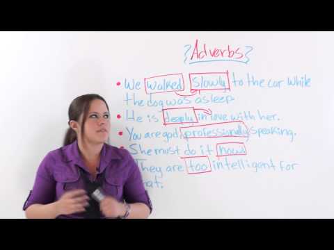 English Grammar: Adverbs
