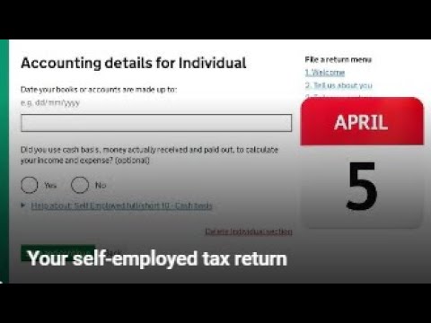 Your self-employed tax return