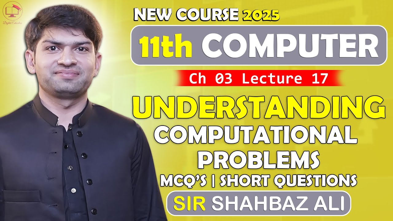 11th Computer Science | Chapter 3 | Exercise Solved | Mcqs | Short Questions | Lecture 17