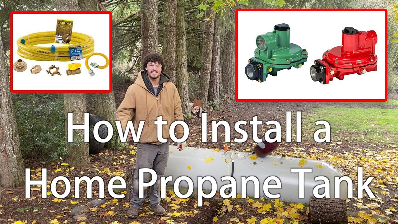 Home Propane Tank Install
