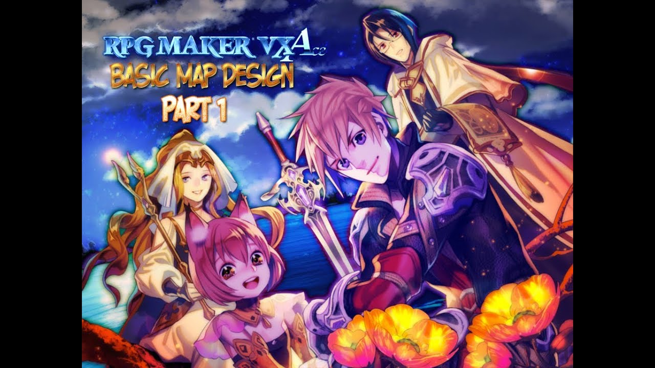 RPG Maker VX Ace - Basic Map Design - Part 1