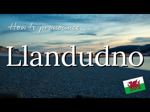 How to pronounce 'Llandudno' - WALES | Galés con Marian