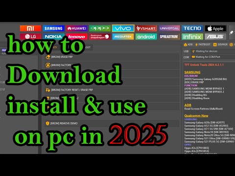 how to download UNLOCK TOOL (TFT) on Pc, install & use in 2025