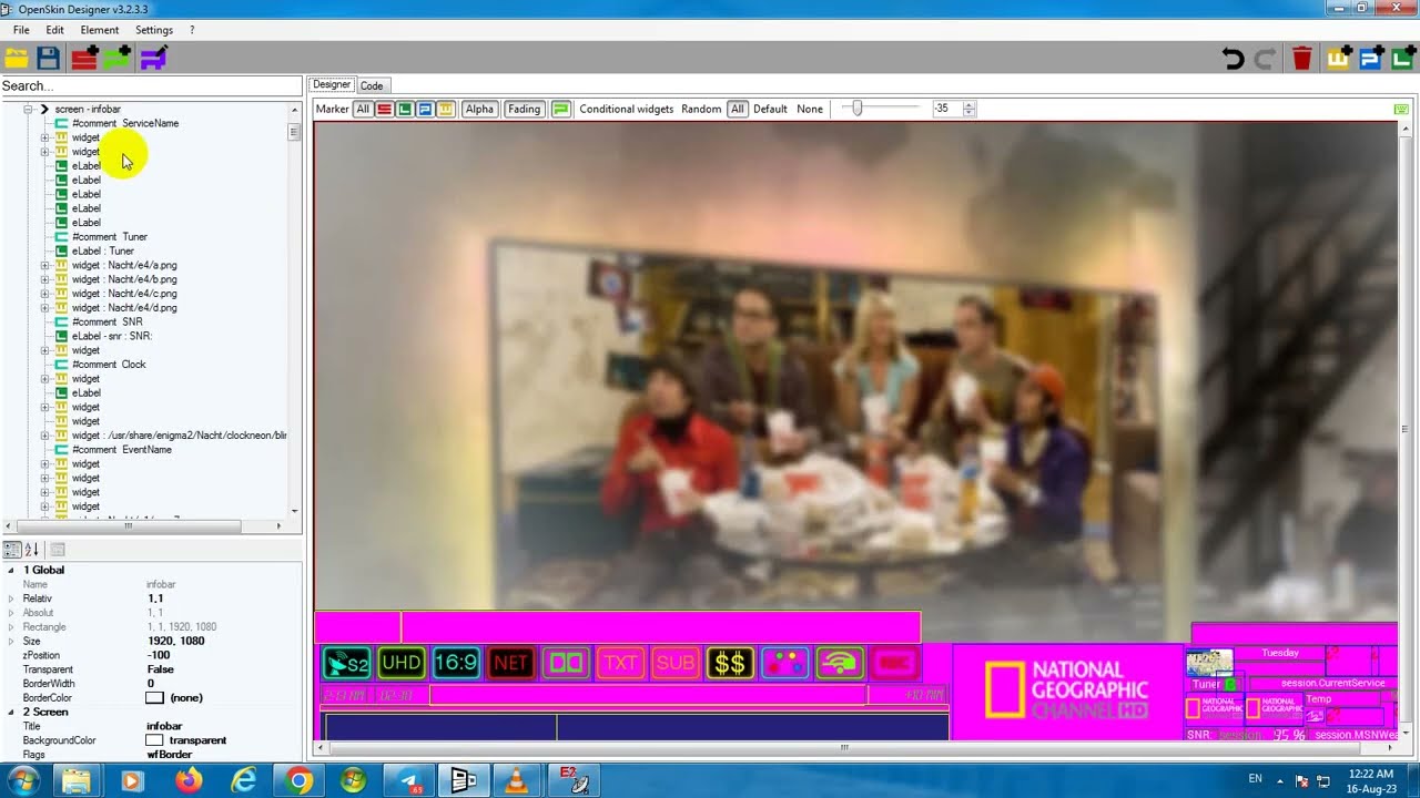 About skin.XMLon Enigma2 Receiver