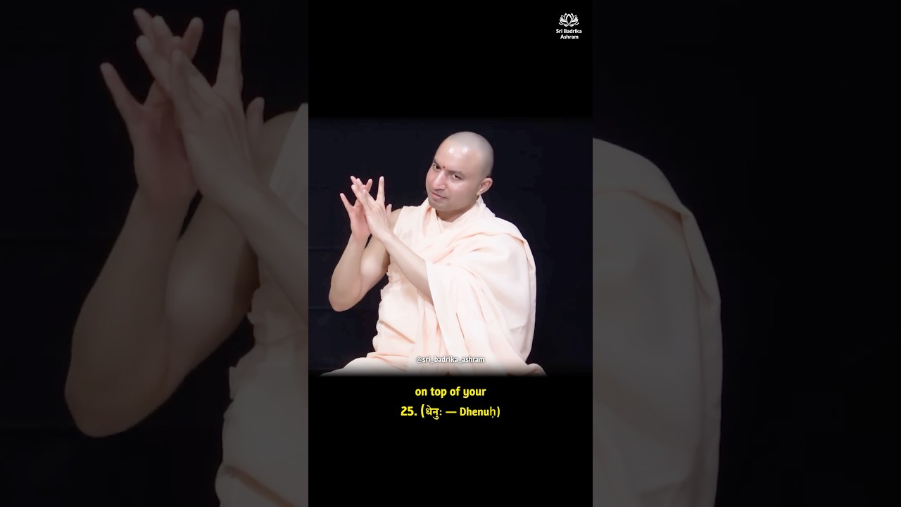 The 32 Gayatri Mudras — Part 6 (Mudras 25-26-27) | Om Swami #bhakti #sanatandharma #devi #maa