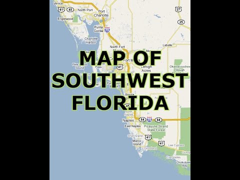 MAP OF SOUTHWEST FLORIDA