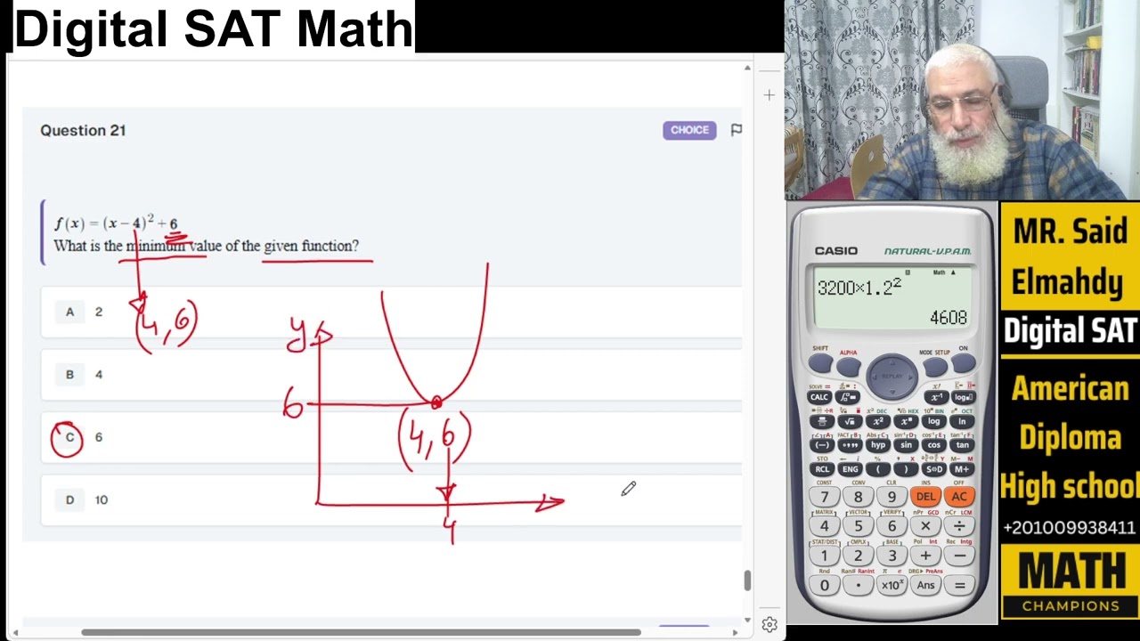 rectangular banner Digital SAT Math test problem solving #mathtutor