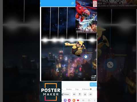 Making big hero 6 poster (2014)