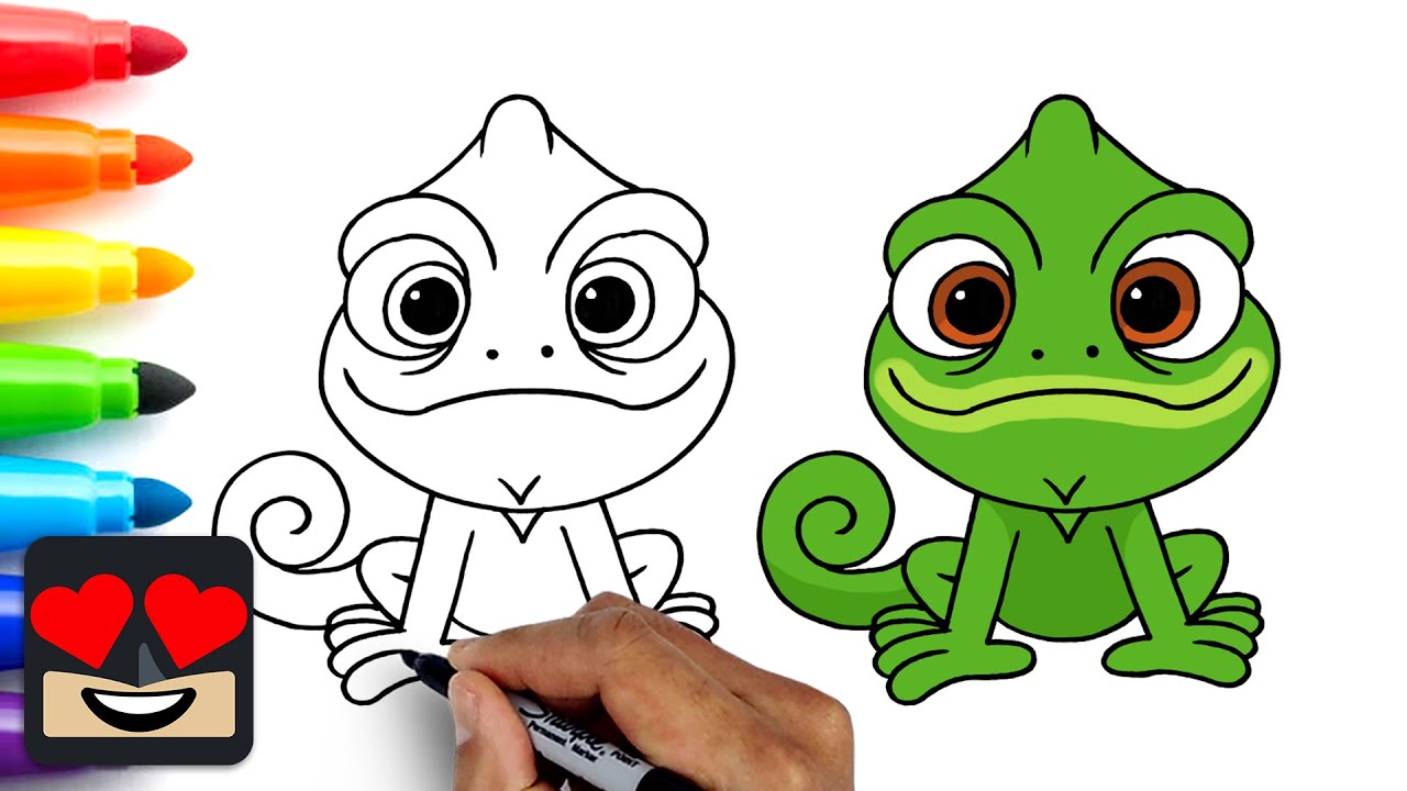How To Draw Pascal | Tangled