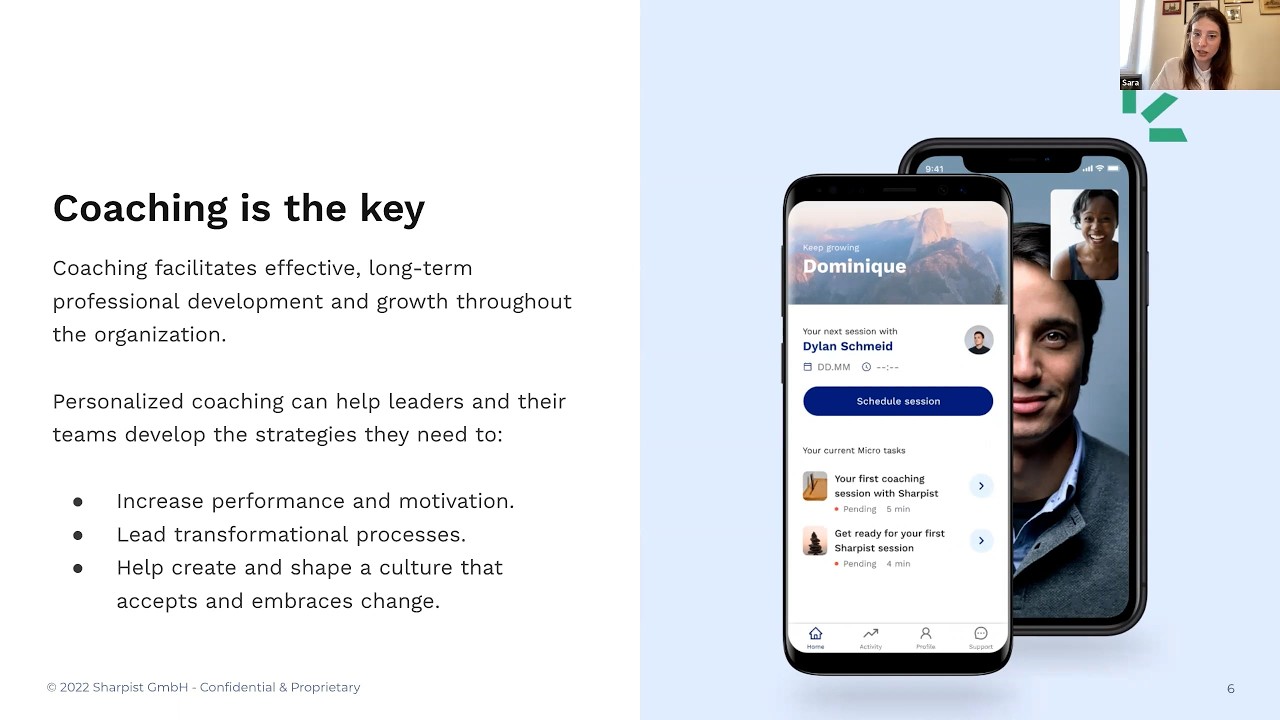 Coaching without accountability isn't coaching. It's a benefit.