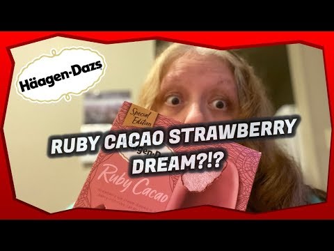 Special edition häagen-dazs ruby cacao | Jackie's Space