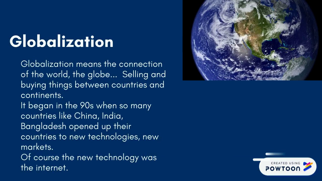Lesson Summary May 11th: Globalization