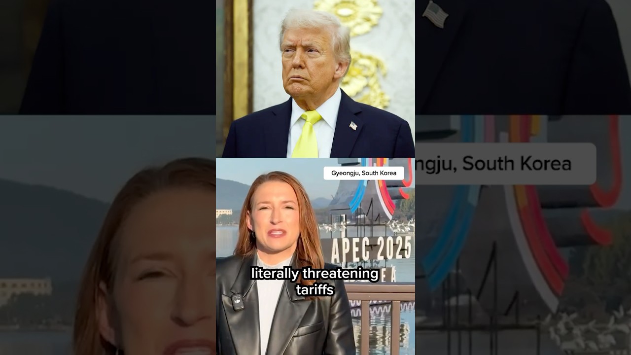 How Trump is using threat of tariffs as strategy for brokering peace during Asia trip