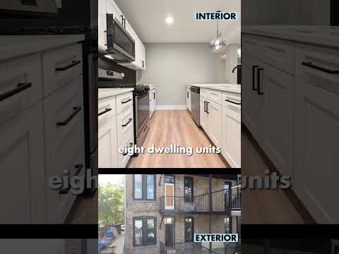 Chicago Multi-Unit Building Renovation #realestate #architecture
