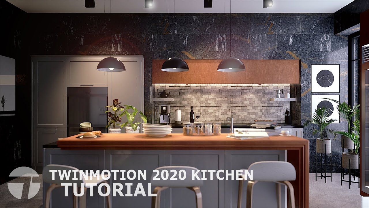 TWINMOTION 2020 - Kitchen Render Tutorial