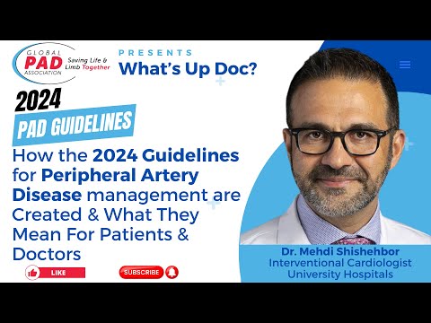 What's The 2024 PAD Guidelines Mean | Dr. Mehdi Shishehbor