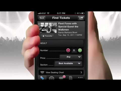 Get the Live Nation iPhone / Android App to find your next show & Get Tickets!
