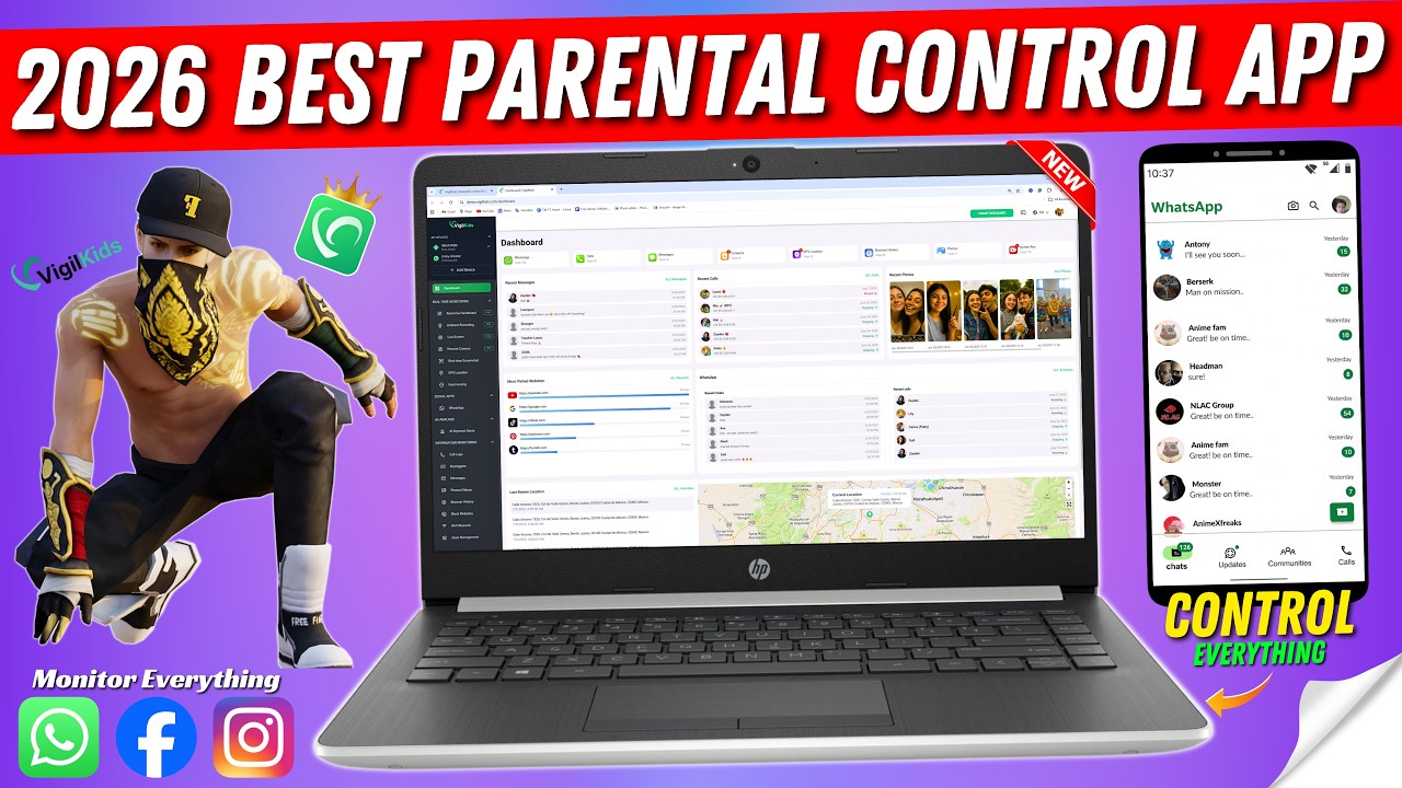 2026 Best Parental Control & Phone Monitoring App for Android and iOS | VigilKids Review & Tutorial