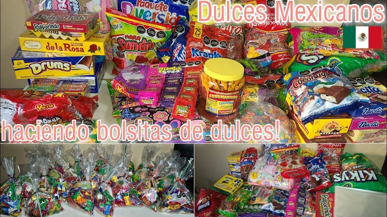 MAKING THE GOODIE BAGS! 🍬🍭 Mexican sweets