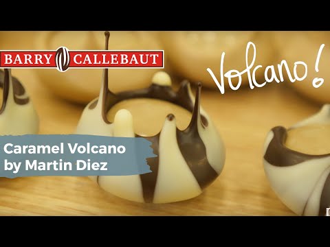 Caramel Volcano: invention by Martin Diez | Barry Callebaut