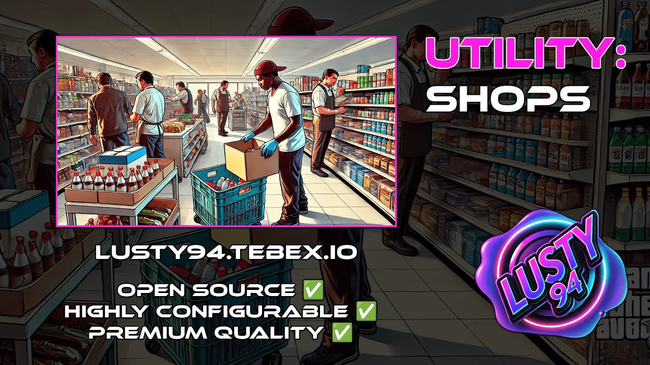 [FREE] [QB] Shop Script - FiveM Releases - Cfx.re Community