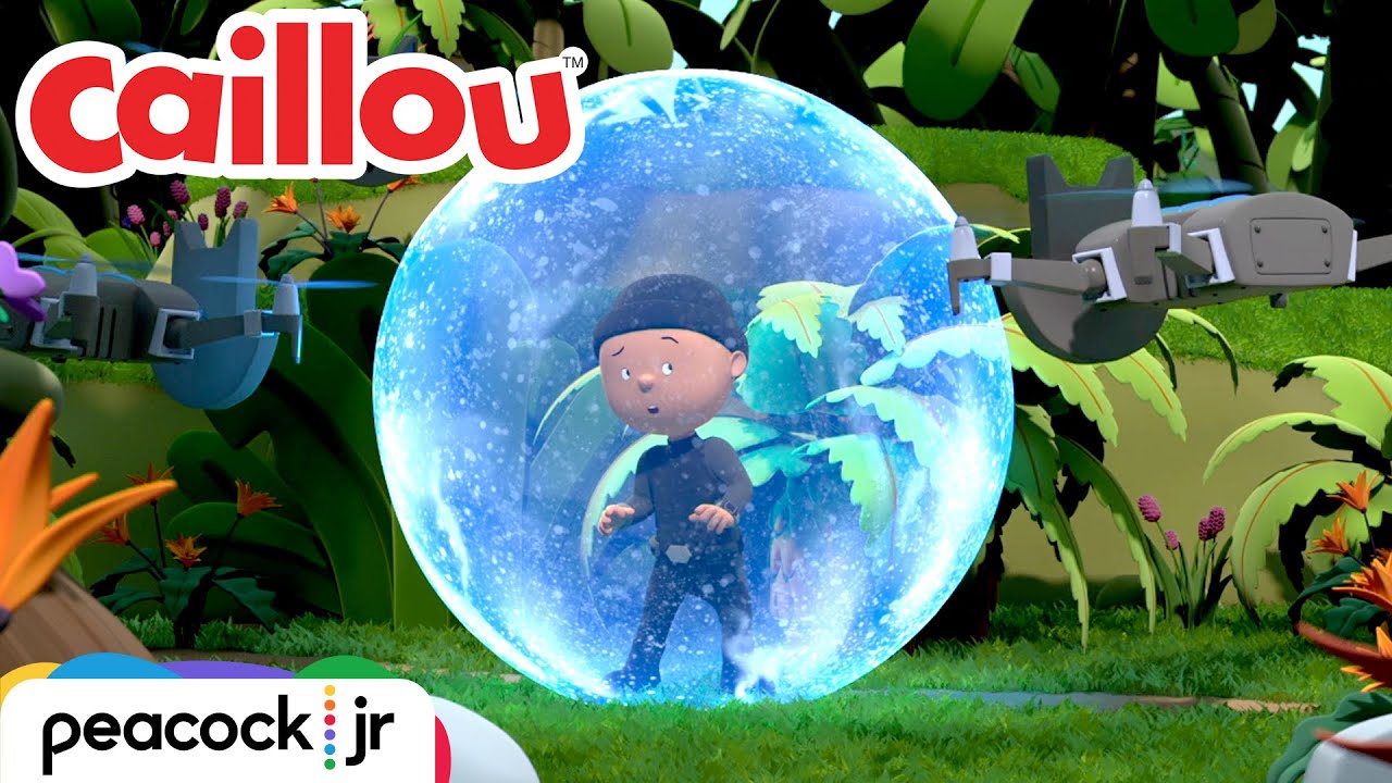 Caillou the Spy Puts Safety First! | CAILLOU