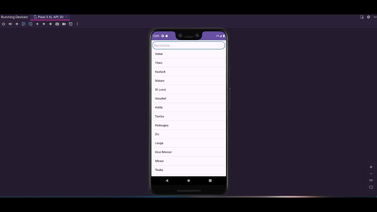 Android SearchView in Listview - How to filter a ListView with Editext  |@DTCLab221
