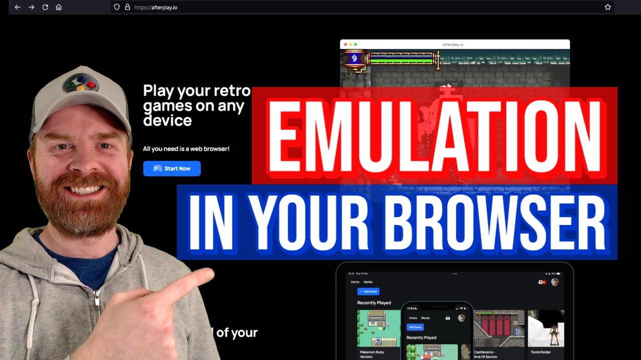 Afterplay is yet another promising web-based game emulator