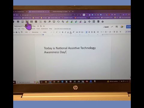 National Assistive Technology Awareness Day