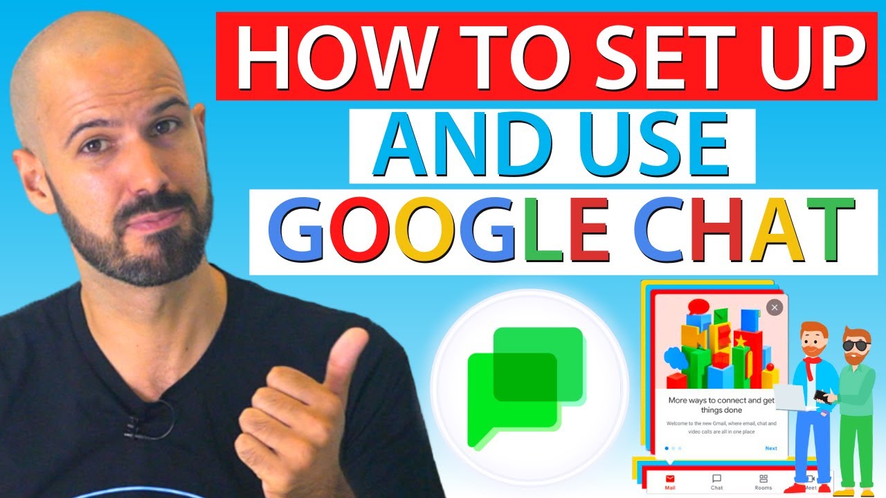 How to use Google Chat for Business - Basic Introduction