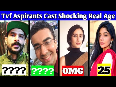TVF Aspirants Starcast Real Age With Full Name | Naveen Kasturia ,Namita Dubey ,
