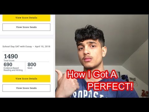 How To Get a PERFECT SAT Math Score