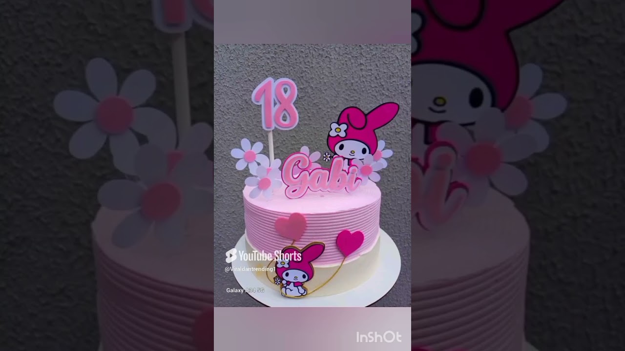 PILIH KUE MY MELODY #kue #ulangtahun #mymelody #shortsviral