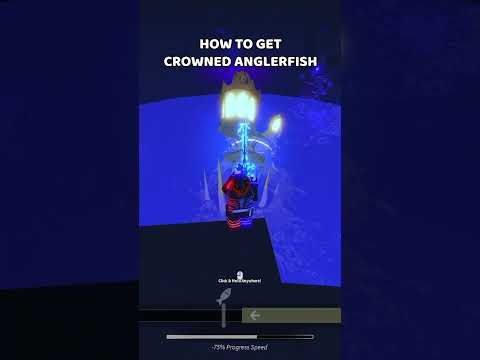 How to Catch the Crowned Anglerfish FAST in Fisch Roblox! ????