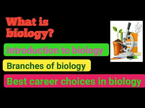 What is biology? Introduction, different branches, Best career choices. #Scienceeasy #Biology