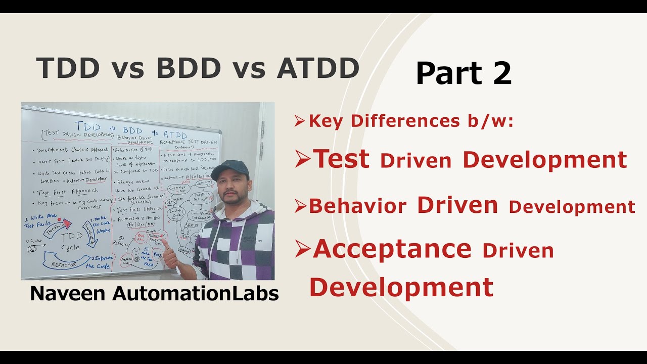 #2 - TDD vs BDD vs ATDD : Key Differences