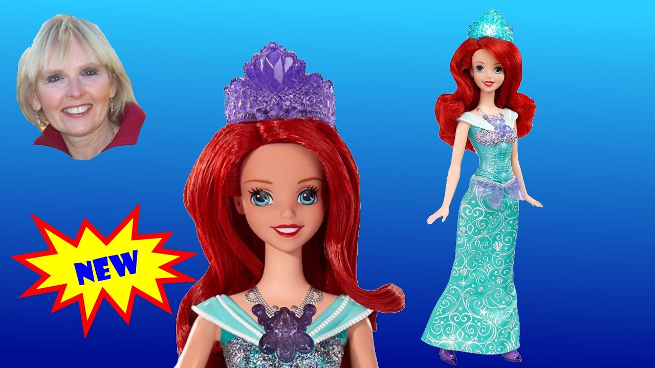 ♥♥ Disney Princess Glitter 'n Lights Ariel Doll  | ToyMom