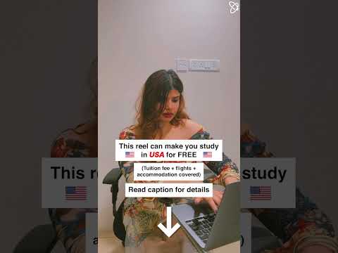 Study in the USA With No Tuition, No Flights, No Rent
