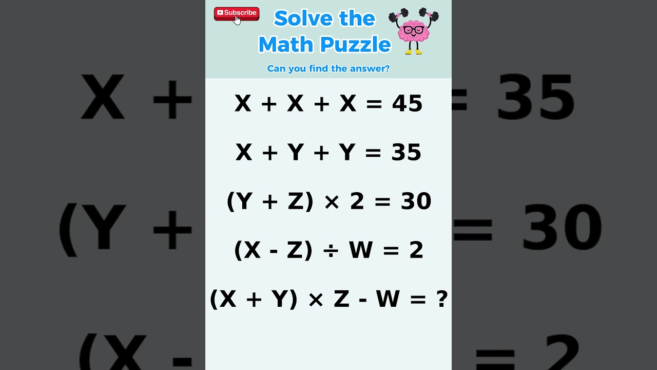 Can You Solve This? 🧠🧠