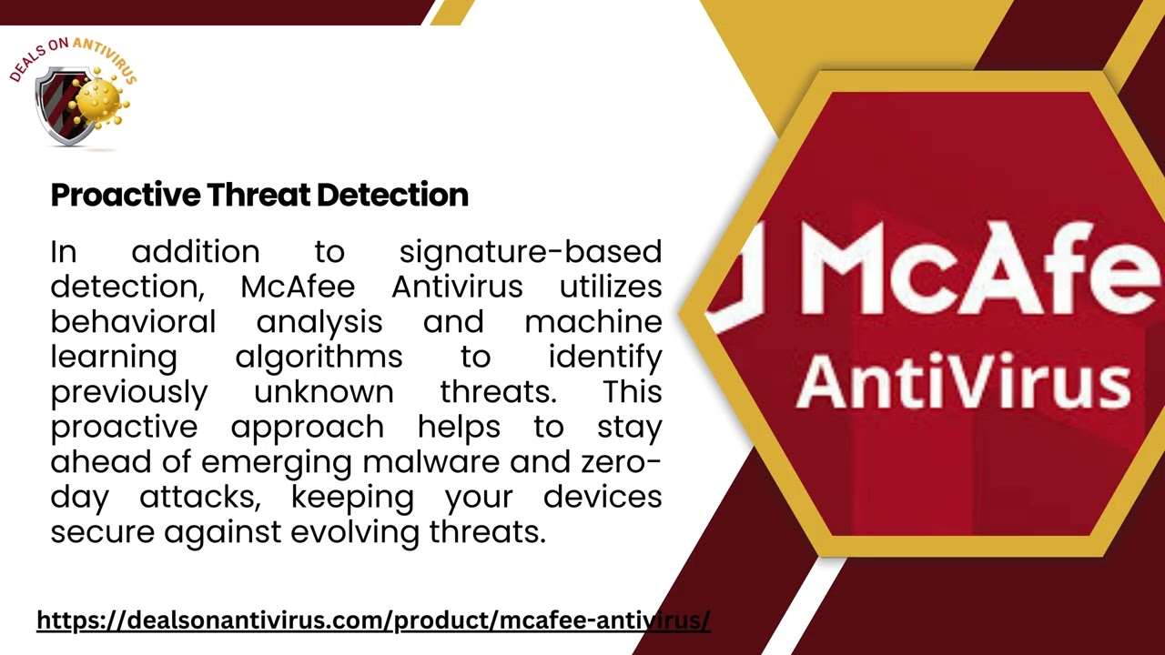 McAfee Antivirus Comprehensive Protection Overview