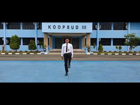 Peragaan Peraturan Baris-Berbaris CPNS Kementerian Pertahanan Angkatan Udara