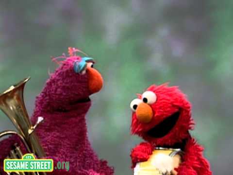Sesame Street: Tuba and Drum -- Elmo and Telly Cooperate | Safe Videos ...