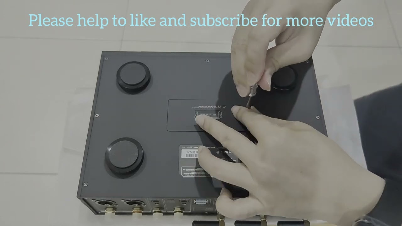 How to install SSD and format drive for Eversolo DMP-A6