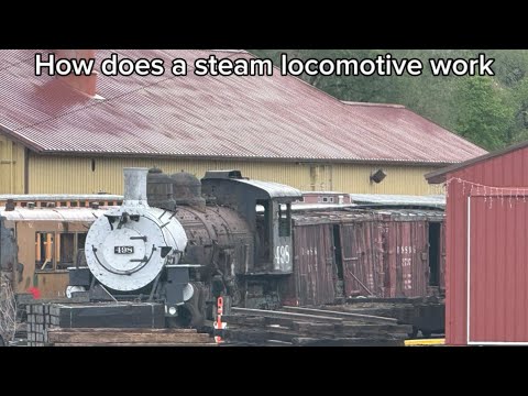 How a steam locomotive works