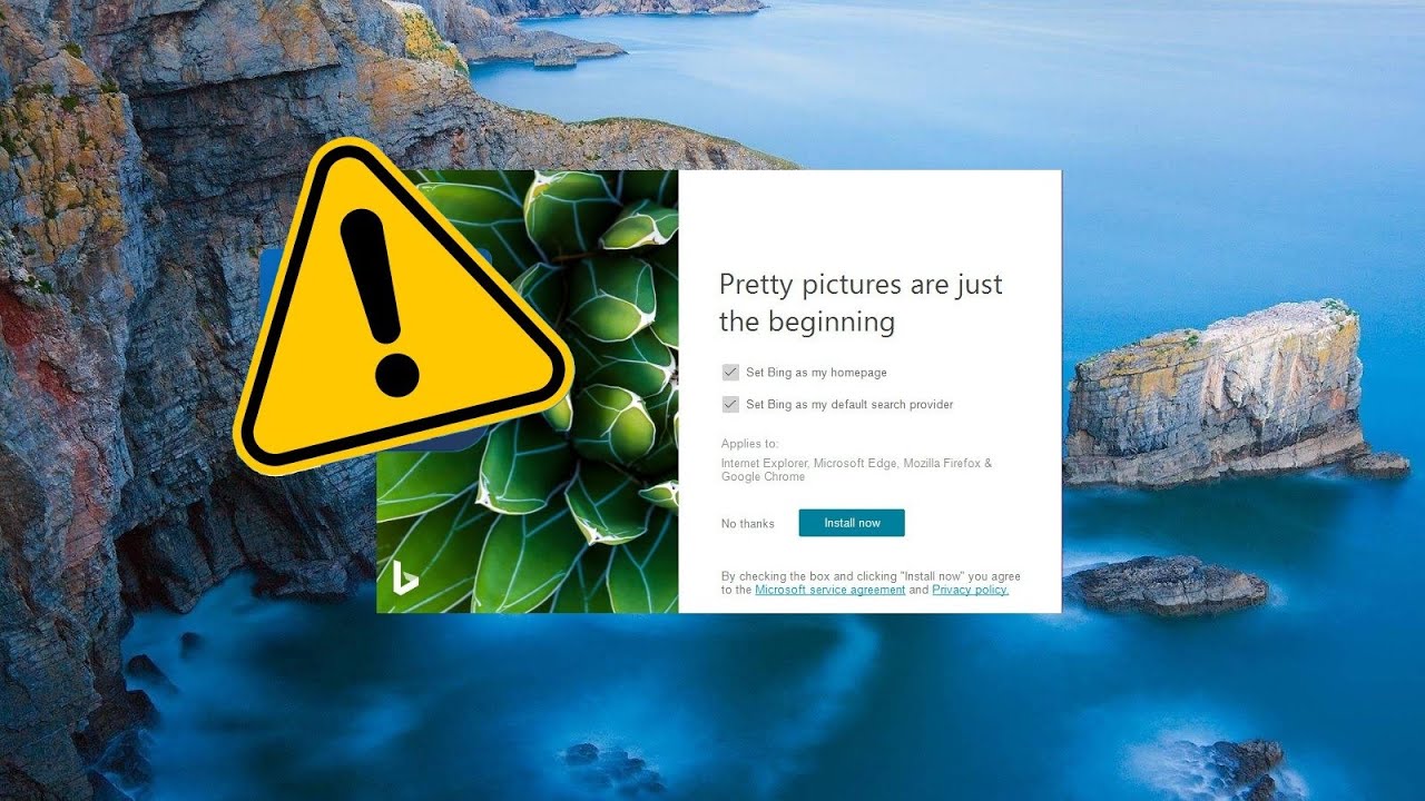 Adware Warning: Why You May Want to Hold Off Installing Microsoft's Bing Wallpaper App!