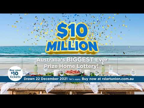 Draw 391 - Australia's Biggest Ever Prize Home Lottery