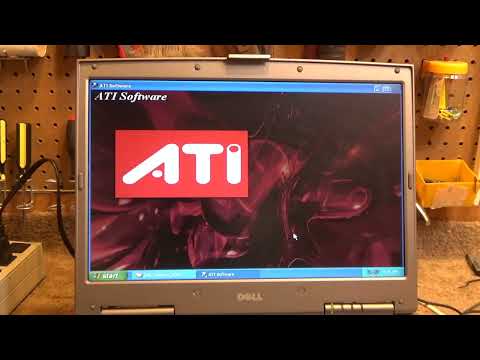Dell Inspiron 9100 Laptop Computer | Installing Drivers and Software into Windows XP