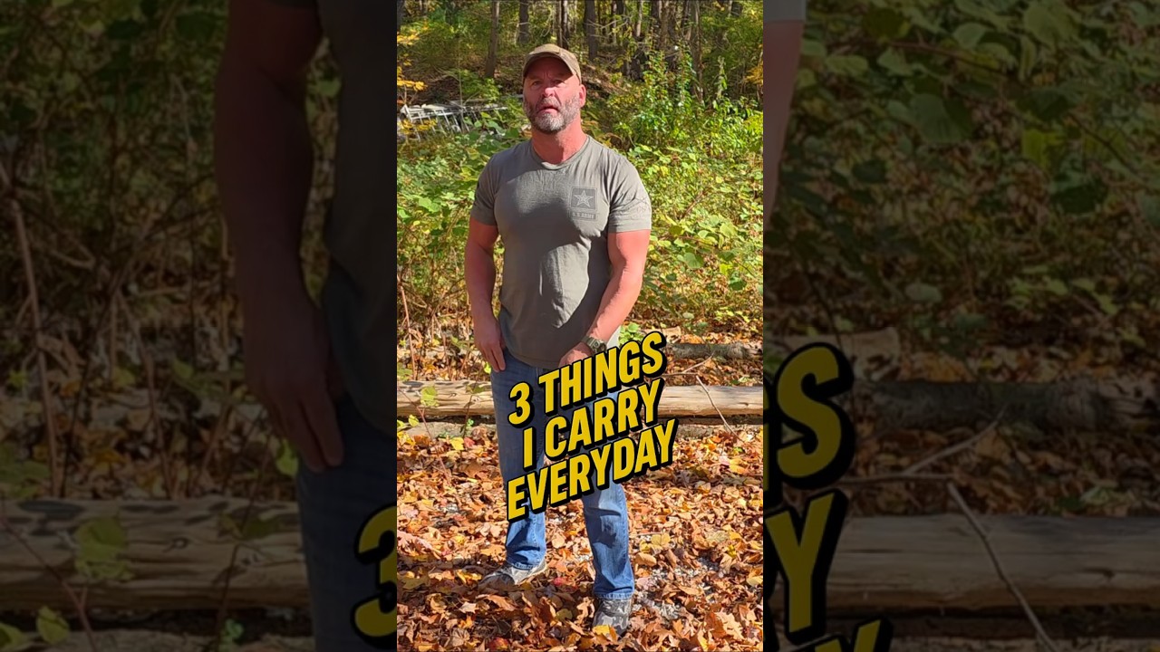 3 Everyday  CARRY Items That Keep You Alive
