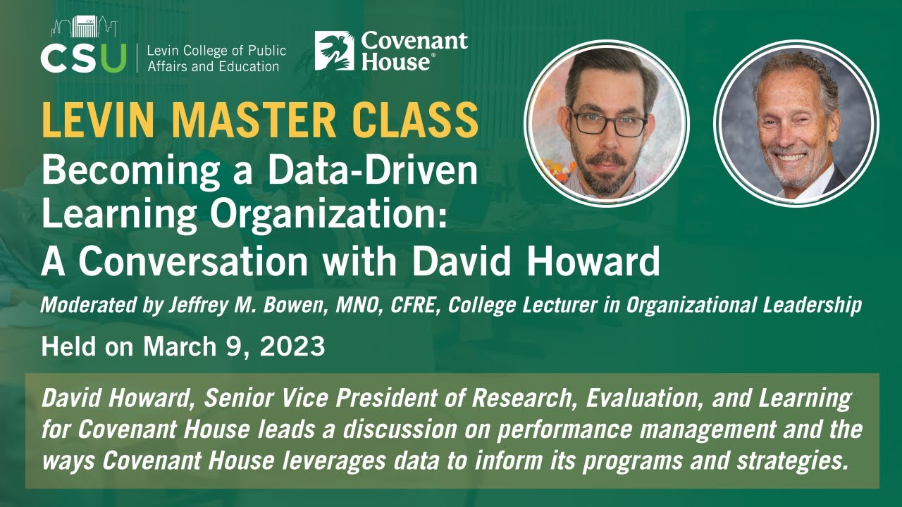 Becoming a Data-Driven Learning Organization