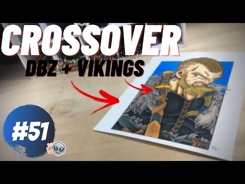 RAGNAR LOTHBROK [ANIME STYLE] - SPEED DRAWING #51
